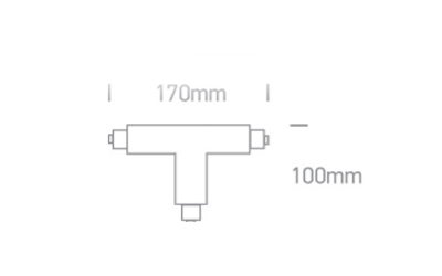 TAF CONNECTOR FOR 3 CIRCUIT TRACK | alphabetlights.com