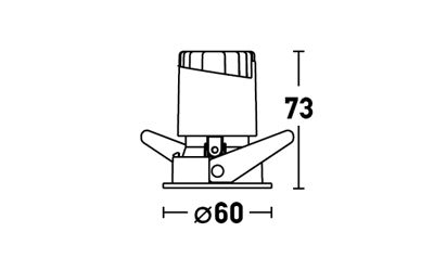 OMICRON 7W PINHOLE OVAL | alphabetlights.com