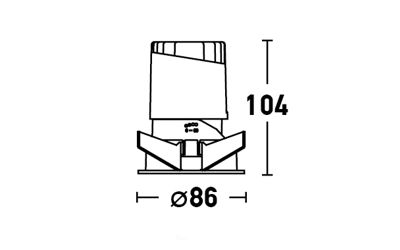 OMICRON 12W PINHOLE OVAL | alphabetlights.com