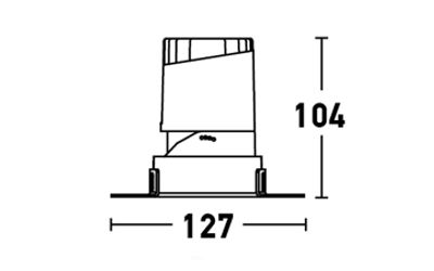 OMICRON 12W PINHOLE OVAL | alphabetlights.com